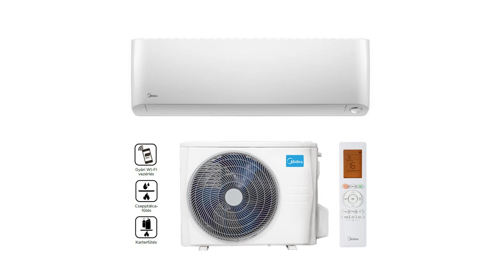 MIDEA OASIS PLUS 3,5 kW SZETT MOP-12-SP