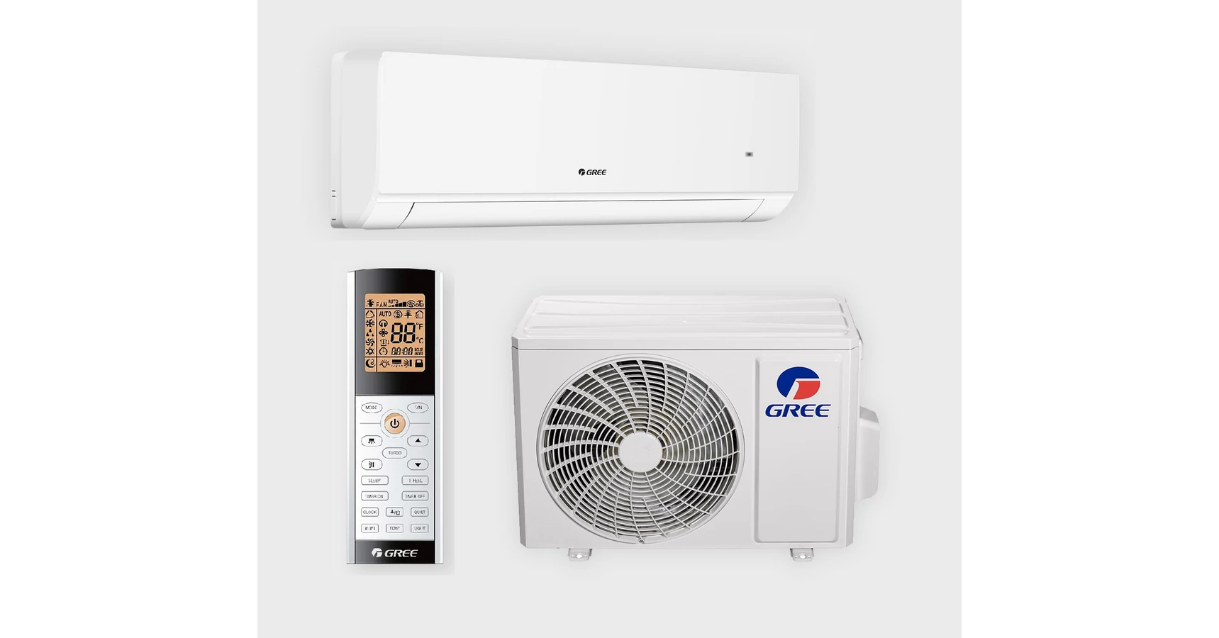 Gree COSMO 7,1 kW GWH24AWEXF-K6DNA4A szett